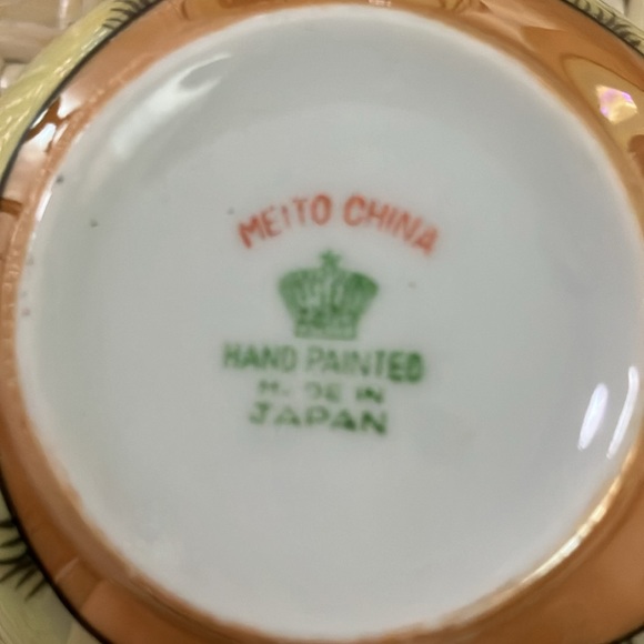 MIETO HAND PAINTED LUSTERWARE | Accents | Vintage Meito Tea Cup ...